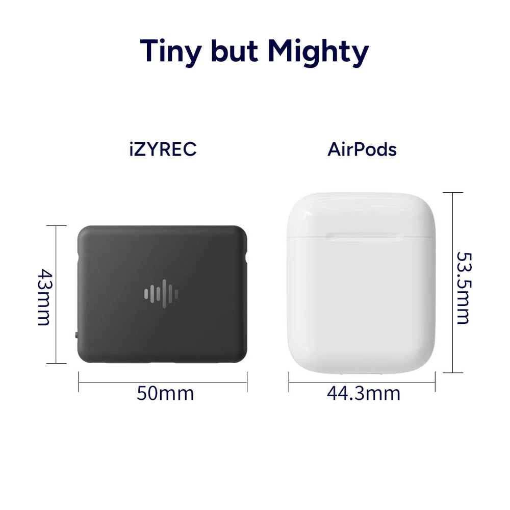 Small Voice Recording Devices | Mini Voice Activated Recorder - iZYREC