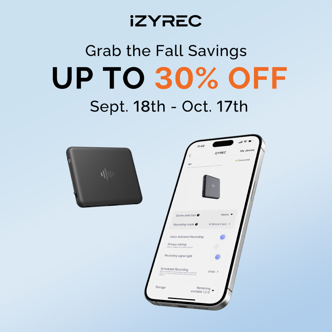 Spy Recorder | Hearing Spy Devices | Secret Voice Recorder - iZYREC